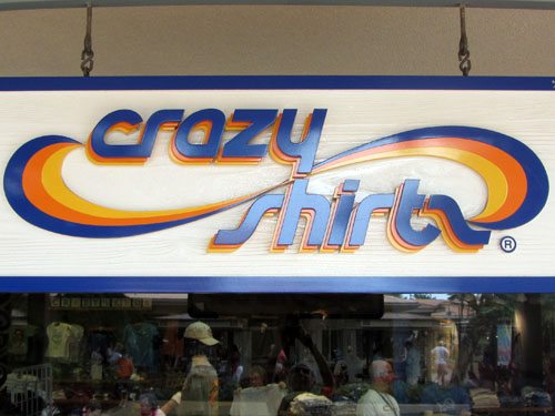 Crazy Shirts T-Shirts Maui