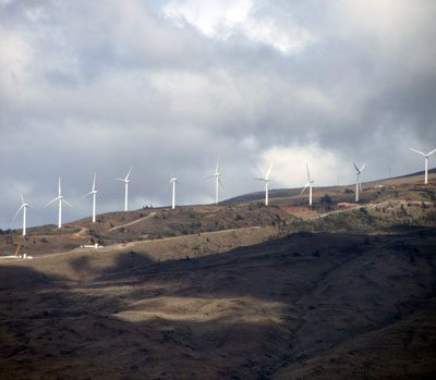 Maui Windmills for Electric Power