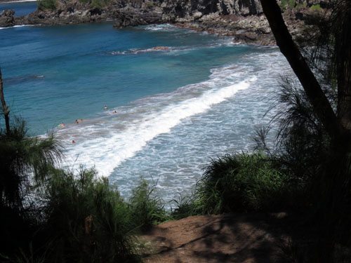 Slaughterhouse Beach on Mokuleia Bay Maui