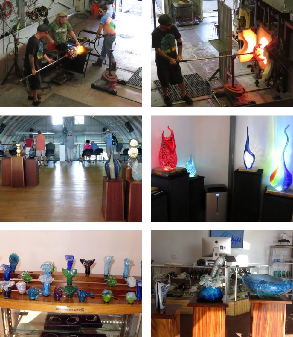 Makai Glass Maui- Glassblowing And Glass Gallery In Haliimaile
