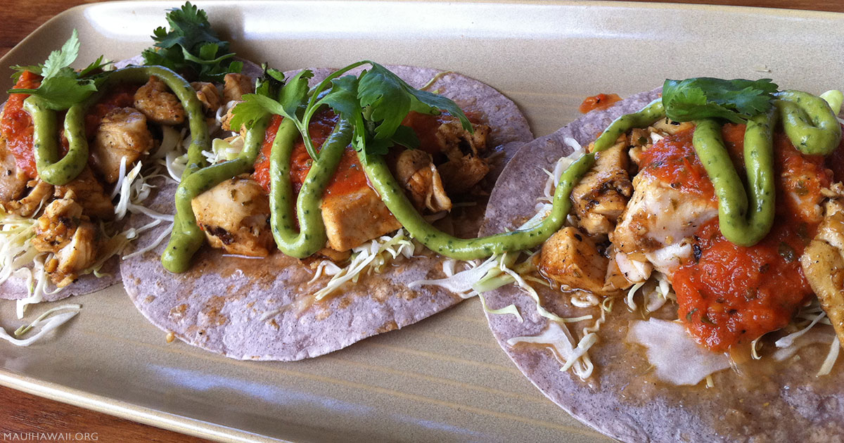 Monkeypod Kitchen Kaanapali Menu - Maui Hawaii