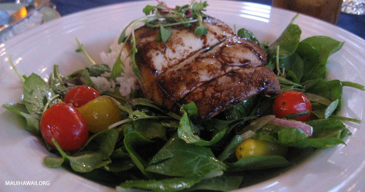 Food Photos for Maui Restaurants - Culinary Art from Maui Chef's