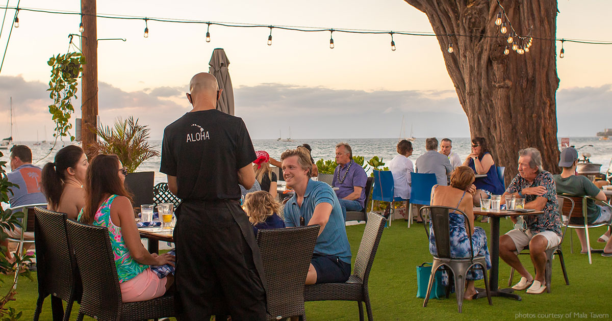 Mala Ocean Tavern - Lahaina Oceanfront Dining at Mala Wharf
