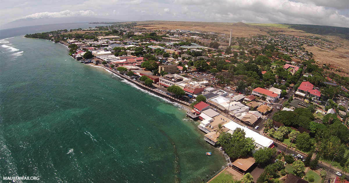 Map of Lahaina - Map, Information, & Video - Maui Hawaii