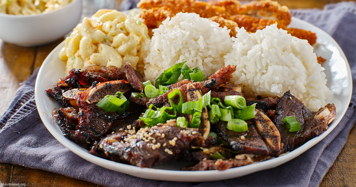 Aloha Mixed Plate - Lahaina Restaurants - Jon's Maui Info